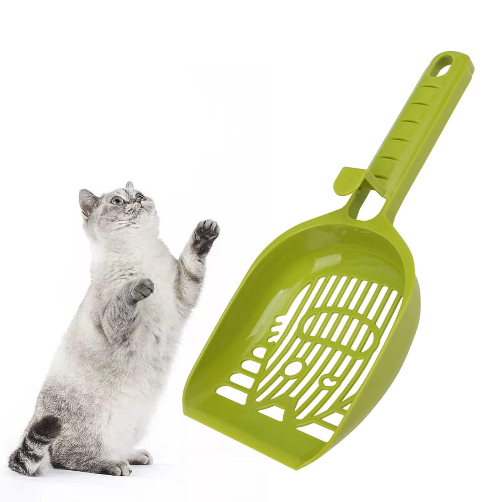 dnusflzt Plastic Cat Litter Scoop,Kitty Litter Boxes Scooper with ...