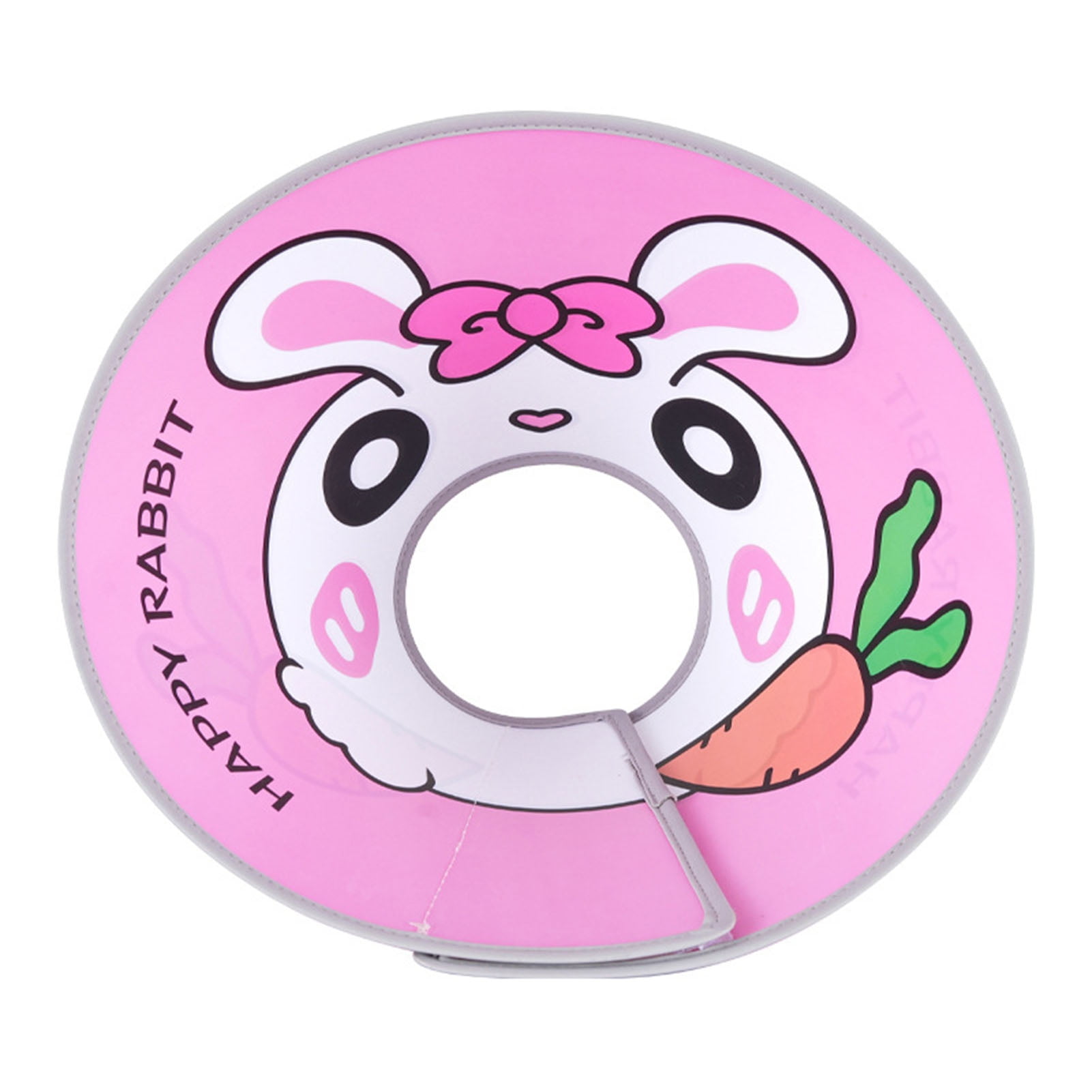 dnusflzt Soft Dog Cone Collar,Cartoon Rabbit Print Adjustable Pet ...