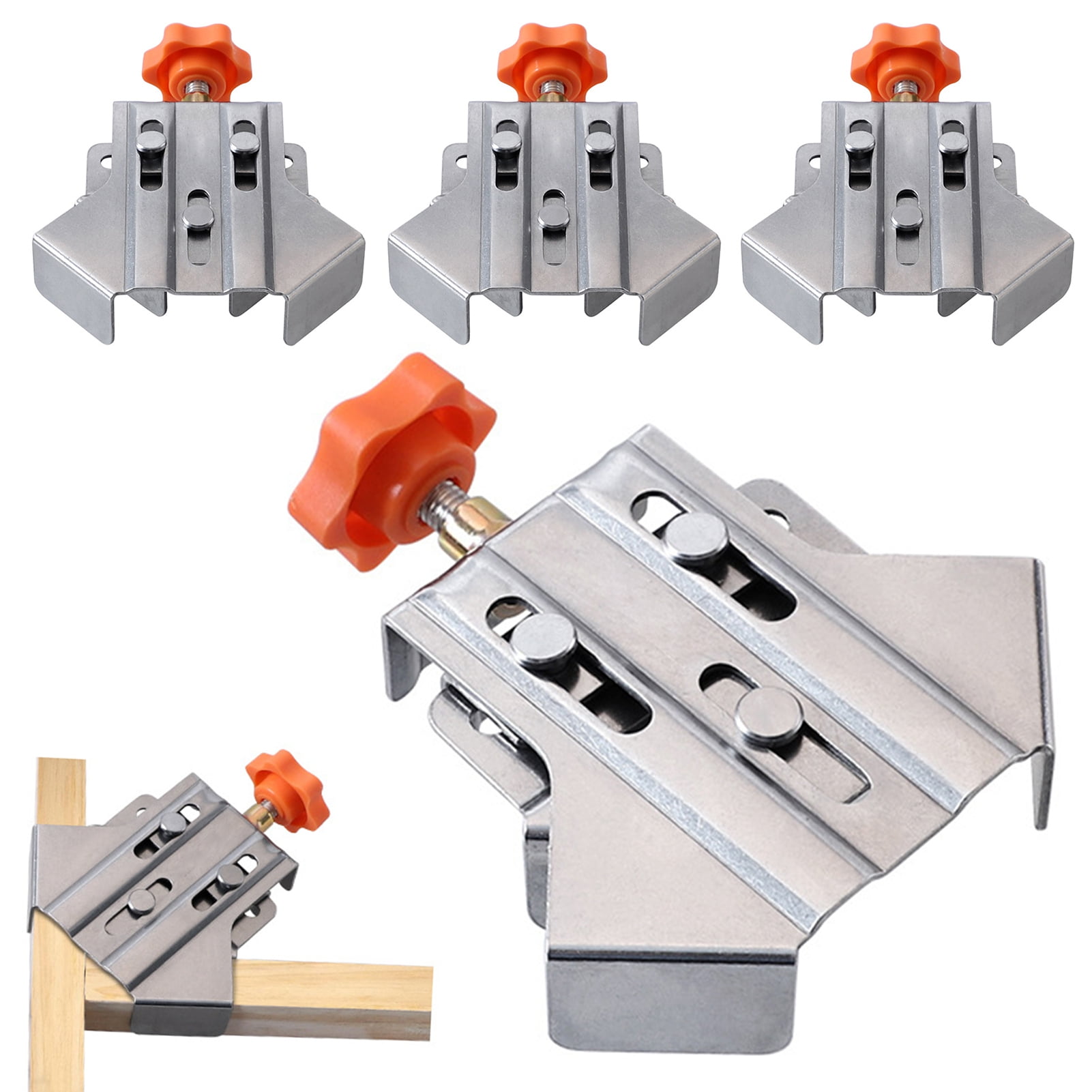 dnusflzt Stainless Steel Corner Clamp,Corrosion Resistant 90 Degree ...