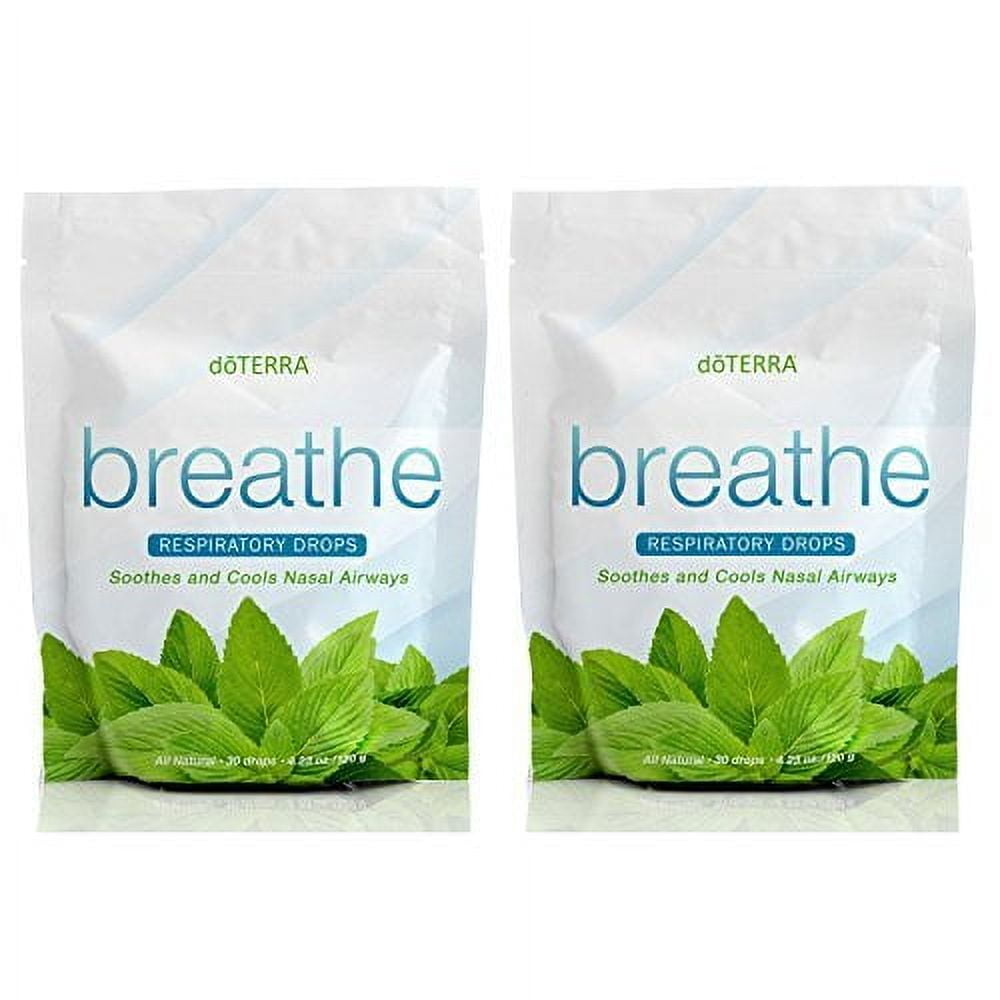 doTERRA Breathe Essential Oil Respiratory Drops, Organic Respiratory ...