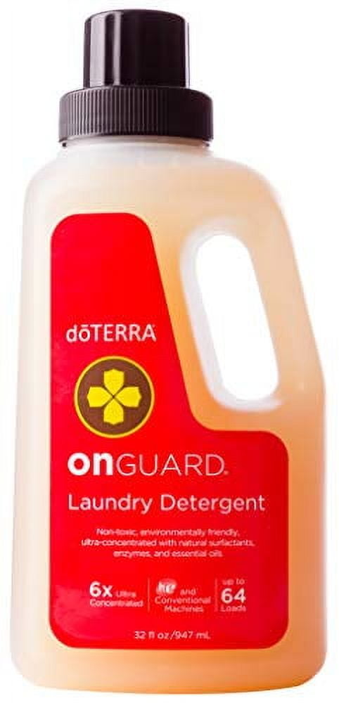 doTERRA On Guard Liquid Laundry Detergent, Unscented, 32 fl oz, 64 ...