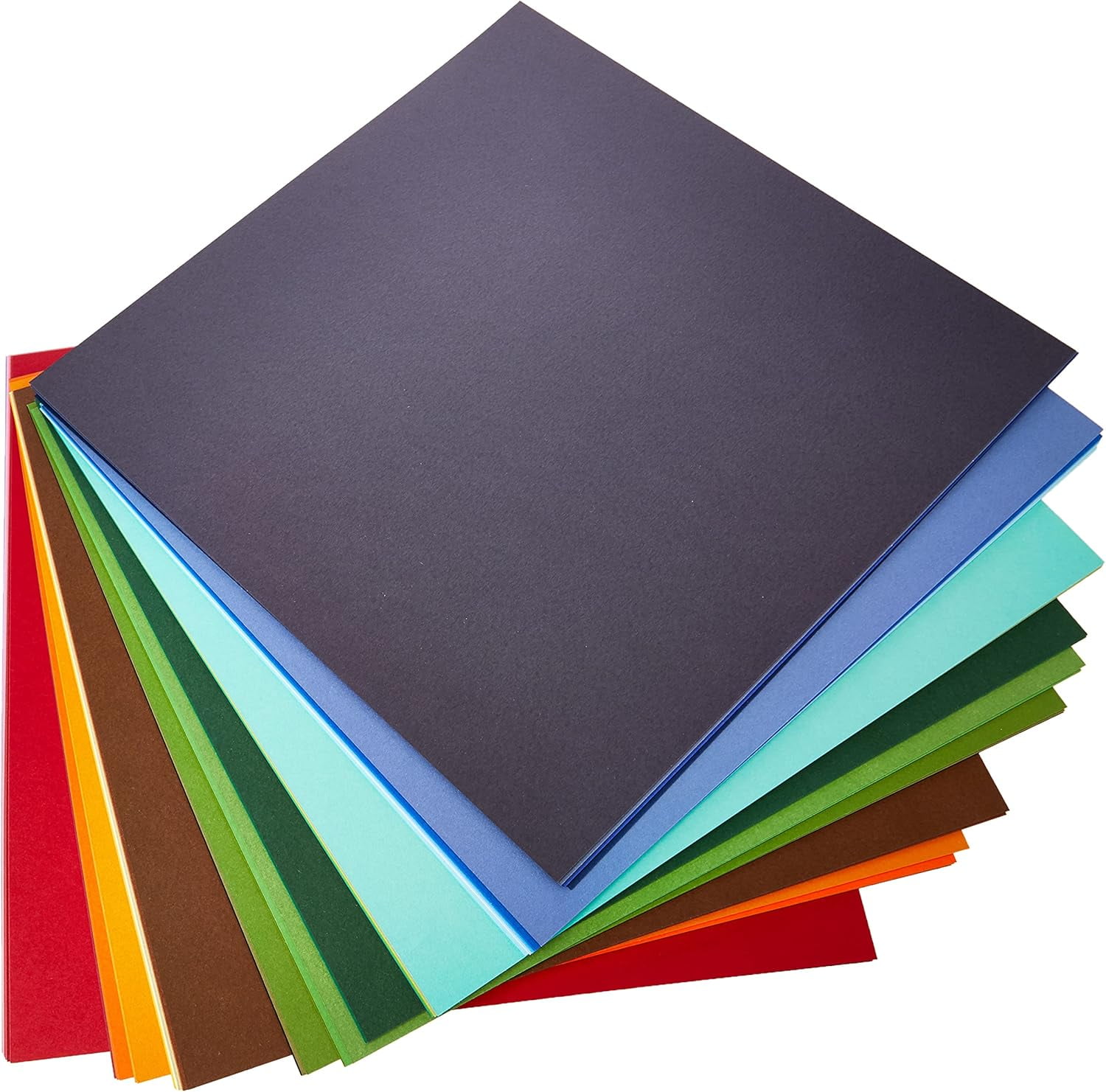 docrafts Papermania Premium Smooth Solid Cardstock Pack 12"X12" 75/Pk ...