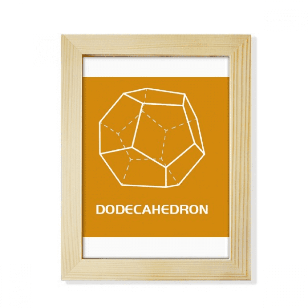 dodecahedron mathematical geometric spdesktop adorn photo frame display ...