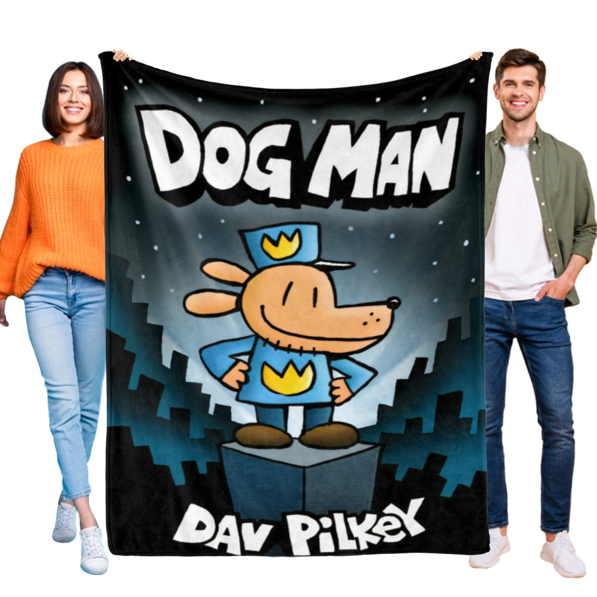 dog man Throw Blanket Gifts for Fans Lover Girls Boys Women Present ...