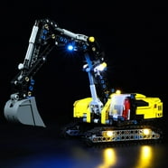 LEGO Technic Heavy-Duty Excavator 42121 Construction Tractor 2-in-1 ...