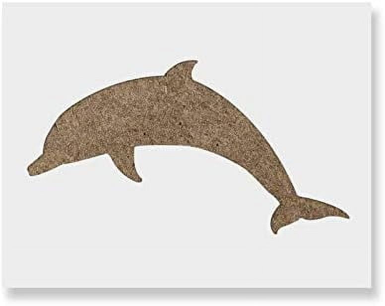 dolphin art stencils - ocean stencil set, dolphin designs - Walmart.com