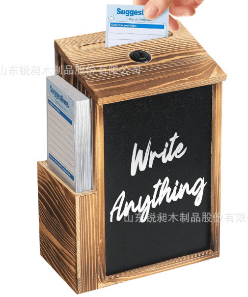 donation box,ballot box - Walmart.com