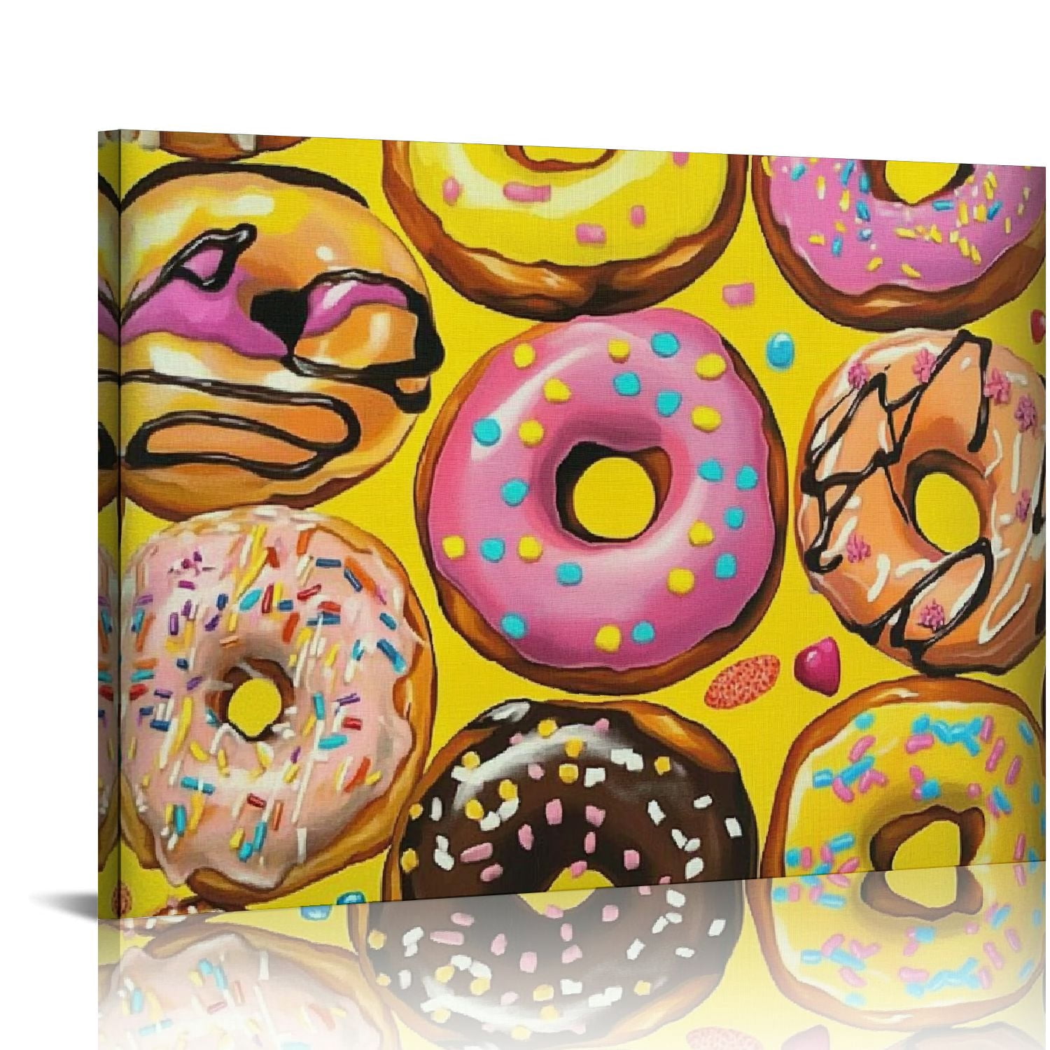donuts Canvas Art Modern Canvas Prints Living Room Bedroom Home Office ...