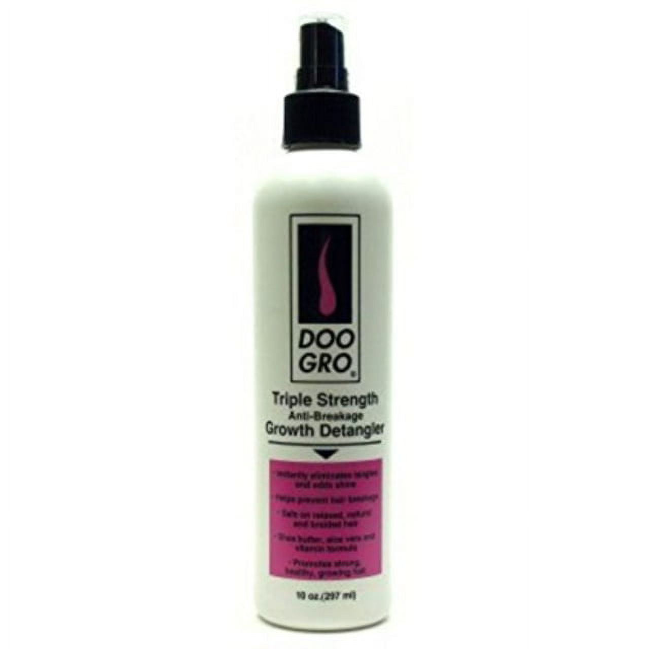 doo gro triple strength anti breakage growth detangler, 10 oz (pack of ...