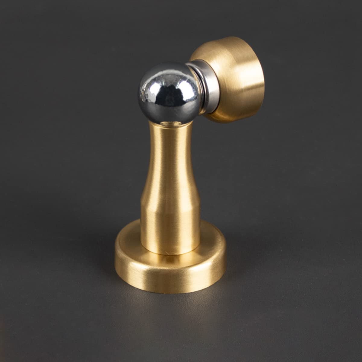 door stop, Magnetic Door Stop Brass Antique Wall Mount Door Stopper ...