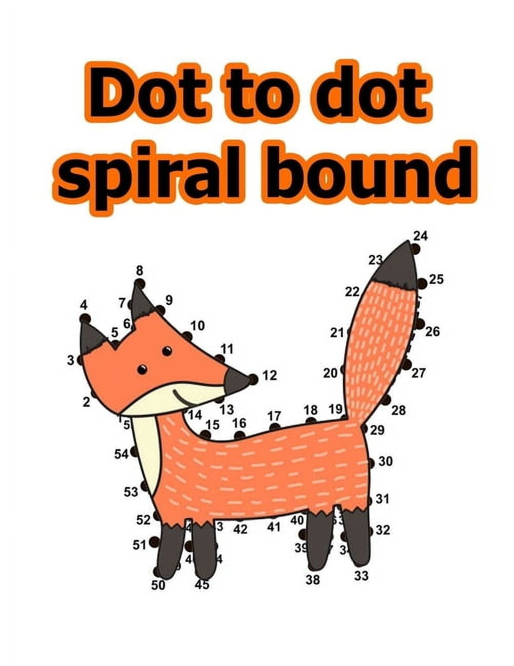 dot to dot spiral bound: Follow The Dots Connect the Dots Book for Kids ...