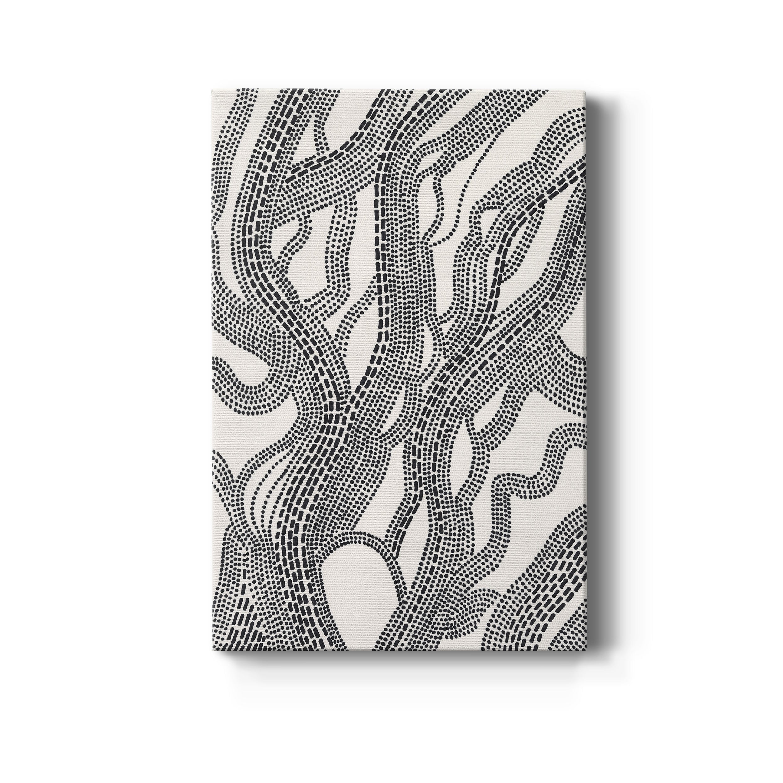 Dots and Dashes I Premium Gallery Wrapped Canvas - Ready to Hang ...