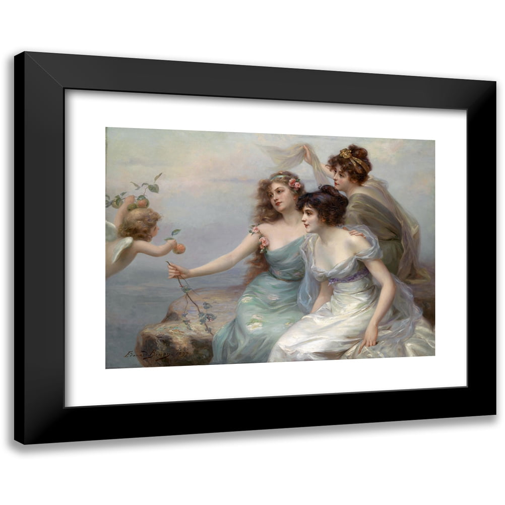 Édouard Bisson 24x19 Black Modern Framed Museum Art Print Titled - The ...