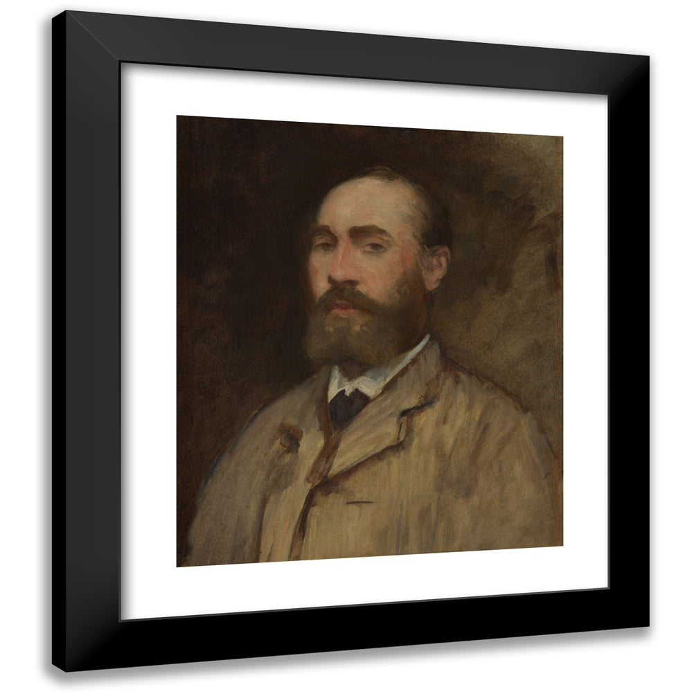 Édouard Manet 12x14 Black Modern Framed Museum Art Print Titled - Jean ...