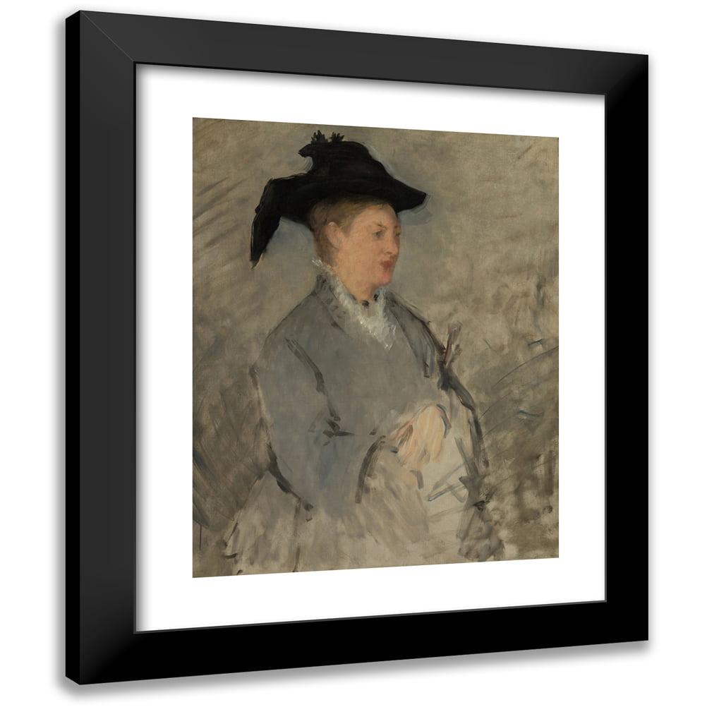 Édouard Manet 12x14 Black Modern Framed Museum Art Print Titled ...