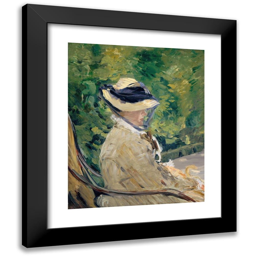 Édouard Manet 12x14 Black Modern Framed Museum Art Print Titled ...