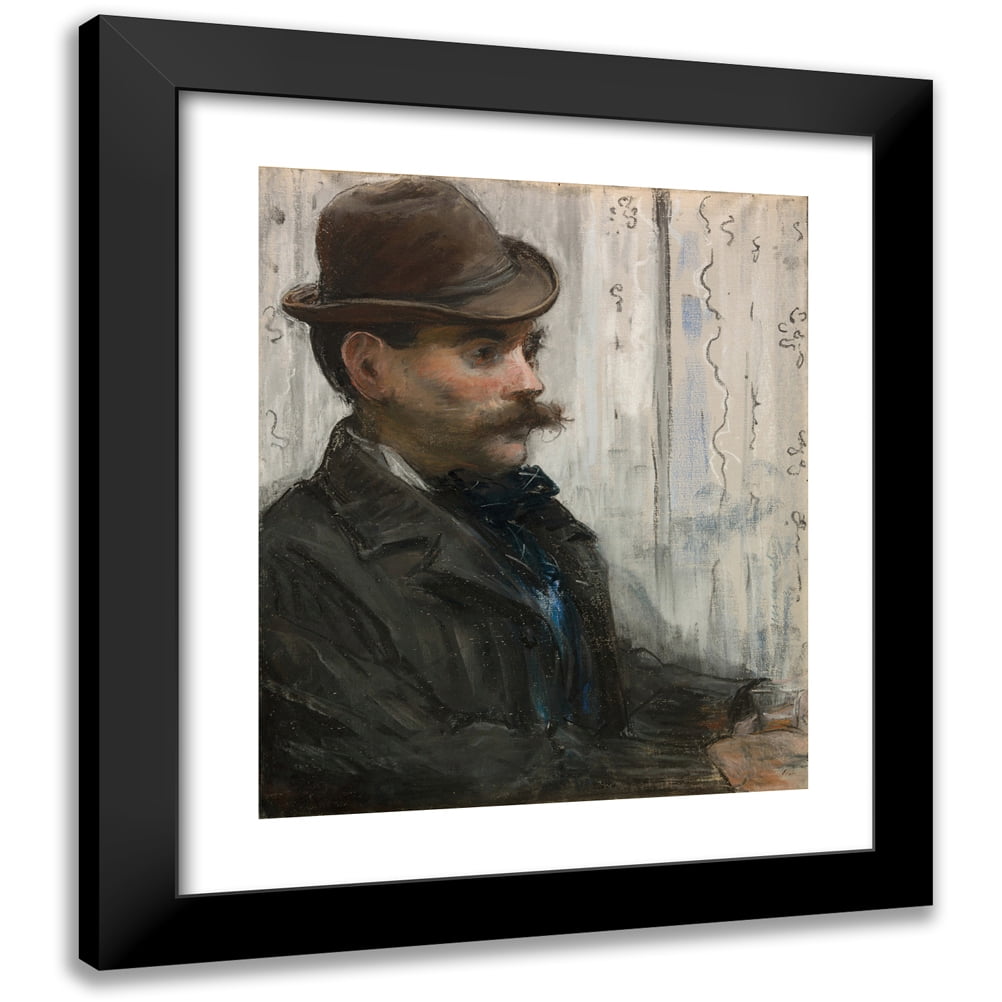 Édouard Manet 12x14 Black Modern Framed Museum Art Print Titled ...