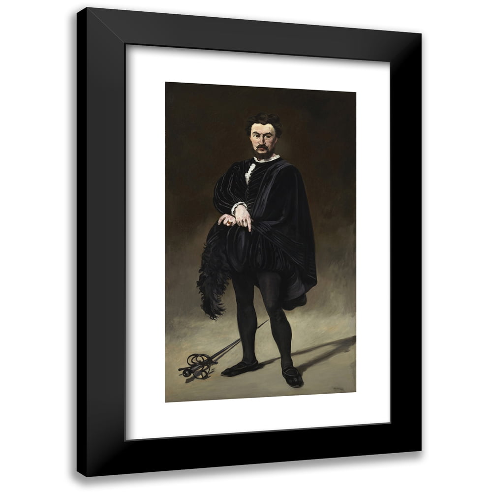 Édouard Manet 12x18 Black Modern Framed Museum Art Print Titled - The ...