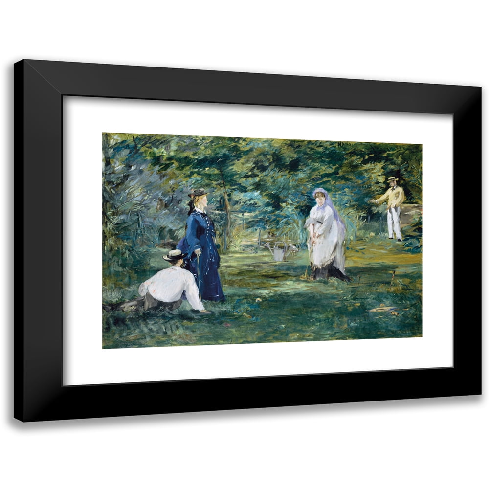 Édouard Manet 14x11 Black Modern Framed Museum Art Print Titled - A ...