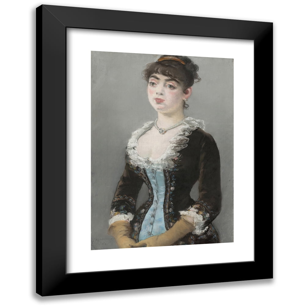 Édouard Manet 14x18 Black Modern Framed Museum Art Print Titled - Madame Michel-Levy (1882 ...