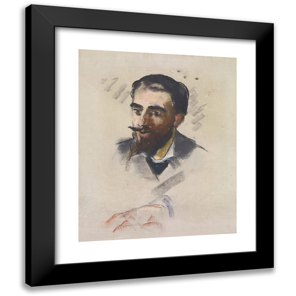 Édouard Manet 15x18 Black Modern Framed Museum Art Print Titled - Young ...
