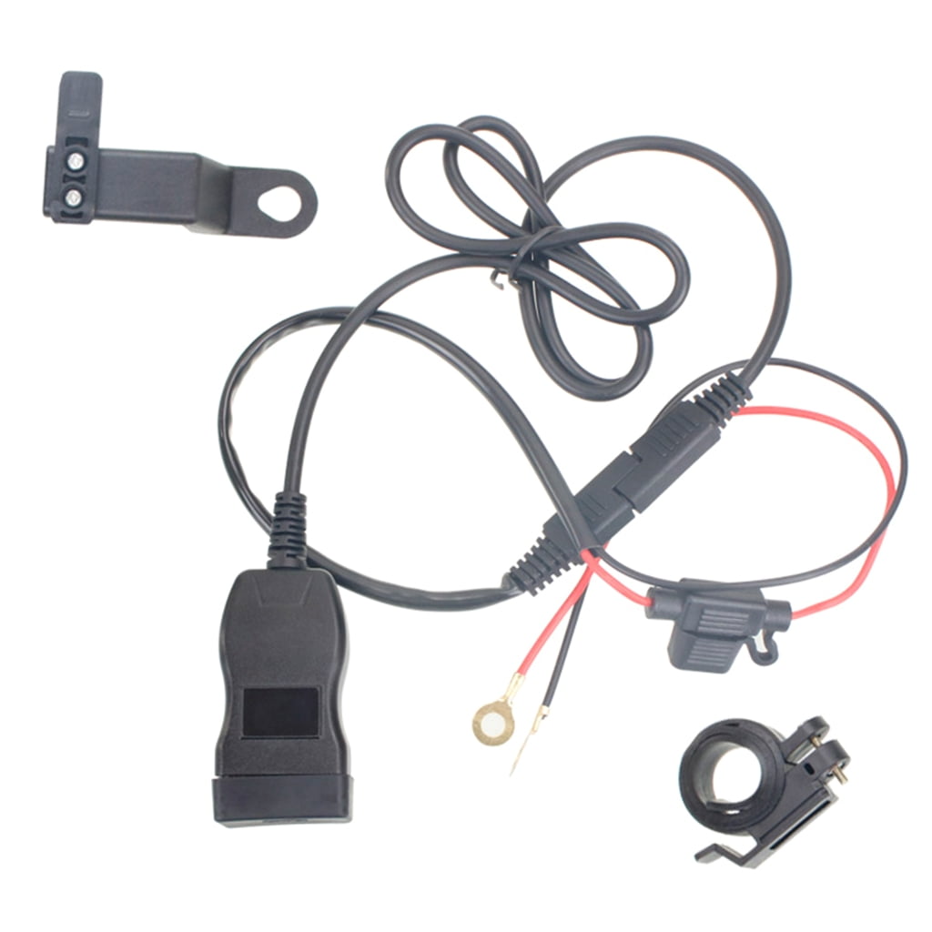 double USB Charger 6.8A quick charges Adapter with Voltmeter 12-24V ...