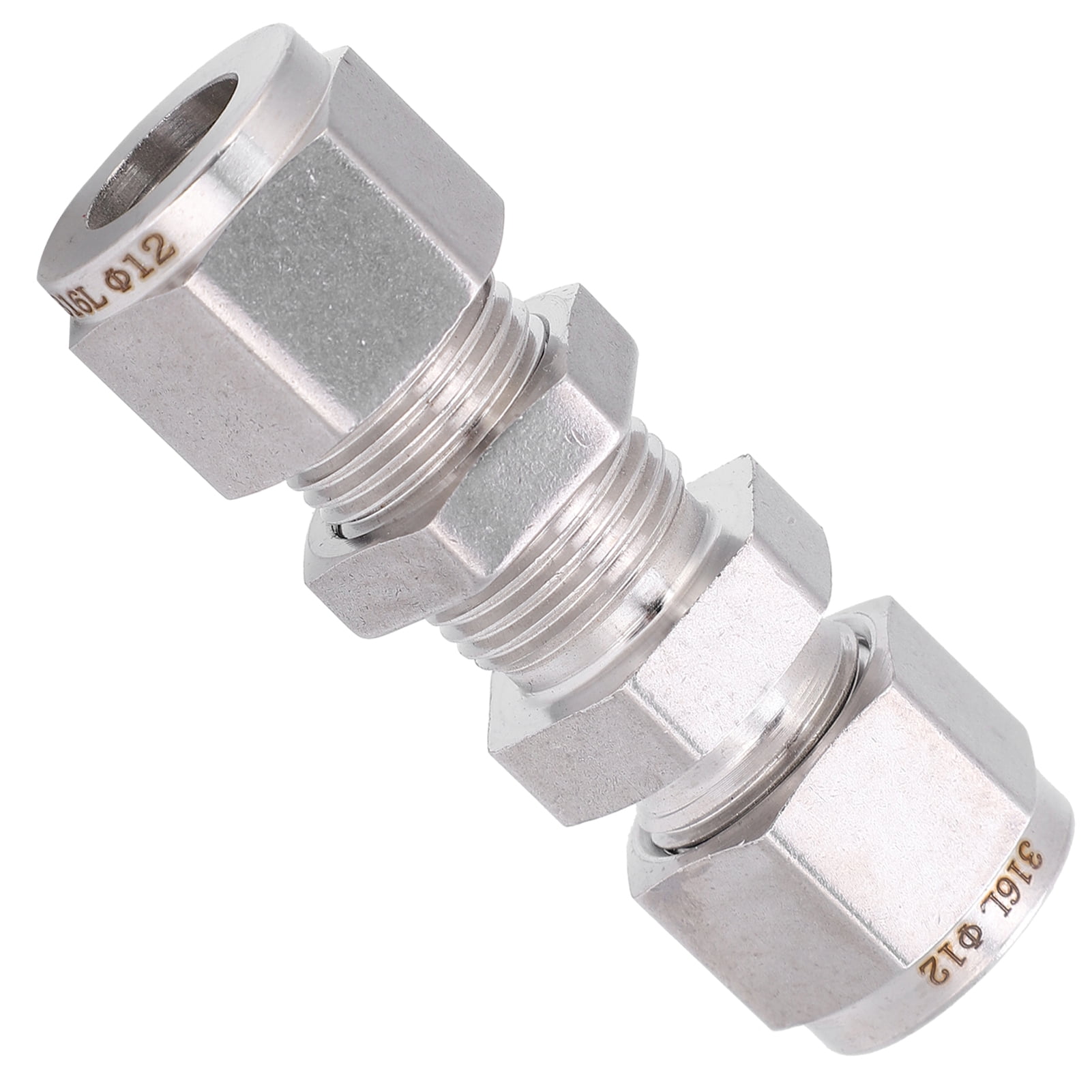 double-ferrule bulkhead connector, double-ferrule compression ...