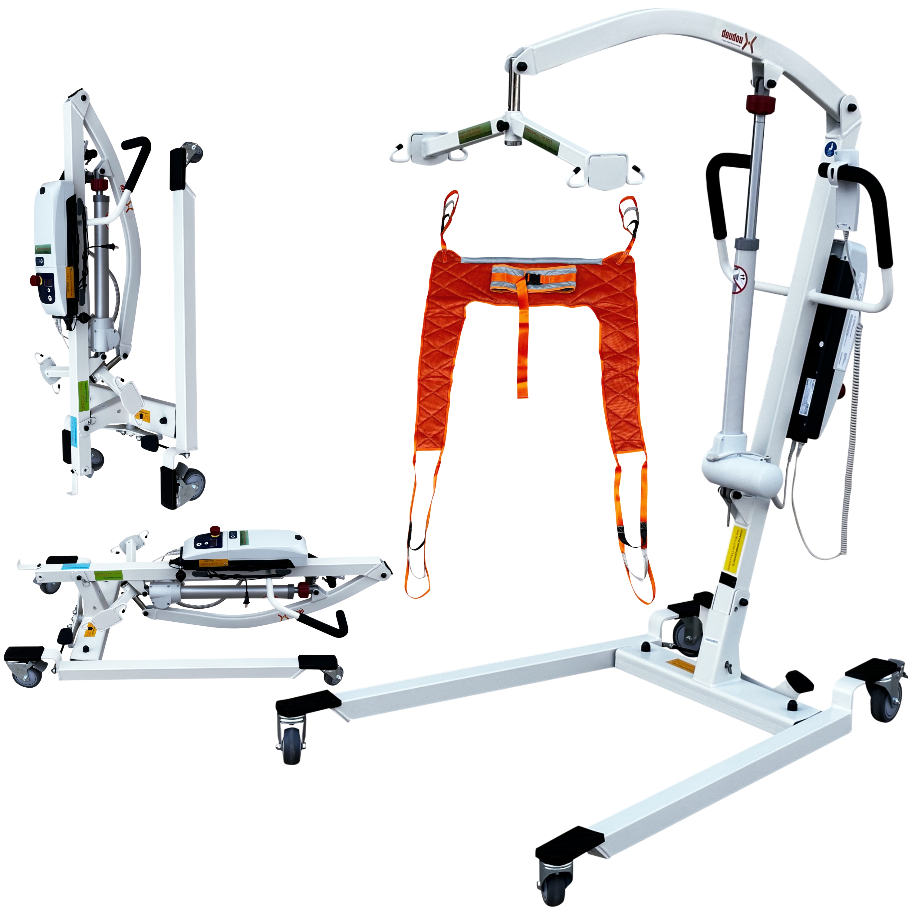 doudouX 3-in-1 Electric Patient Lift, pre-Assembled Patient Transfer ...