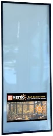 draft blocker - custom size window screen (vinyl) - wind blocker cold ...