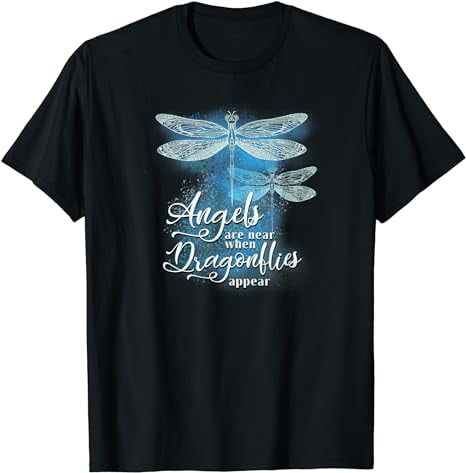 dragonfly gifts, dragonflies, clothes, hippie gift, wings T-Shirt ...