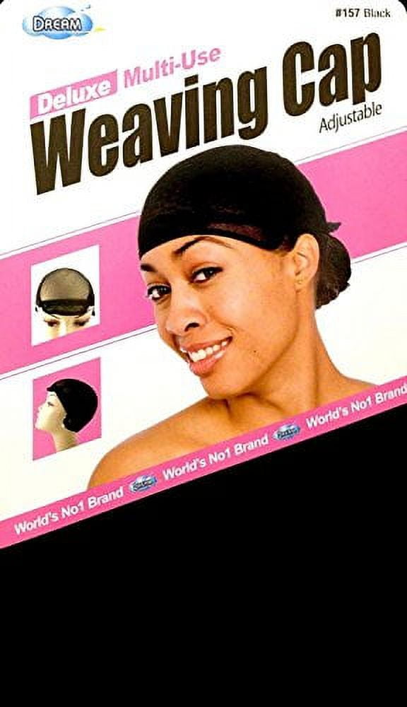 dream deluxe multi use weaving cap black #0157 - Walmart.com