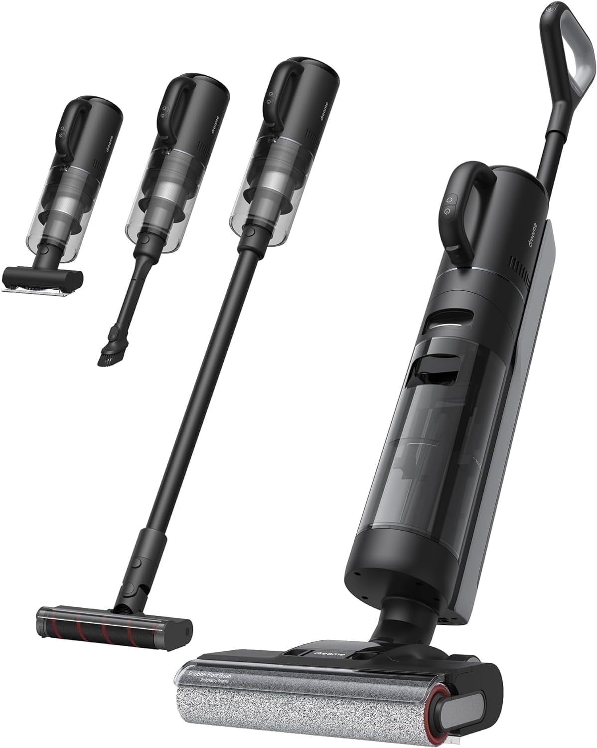 dreame H12 Dual Smart Wet Dry Vacuum Cleaner, Floor Cleaner Mop Combo 4 ...