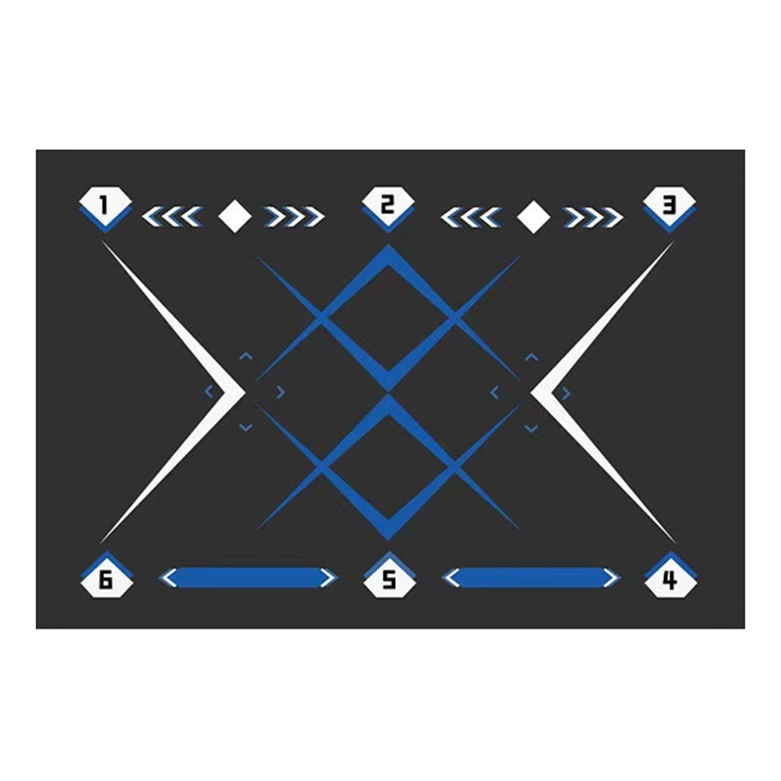 dreamlascar Footstep Training Mat,Soccer Training Mat, Soccer Train Mat ...