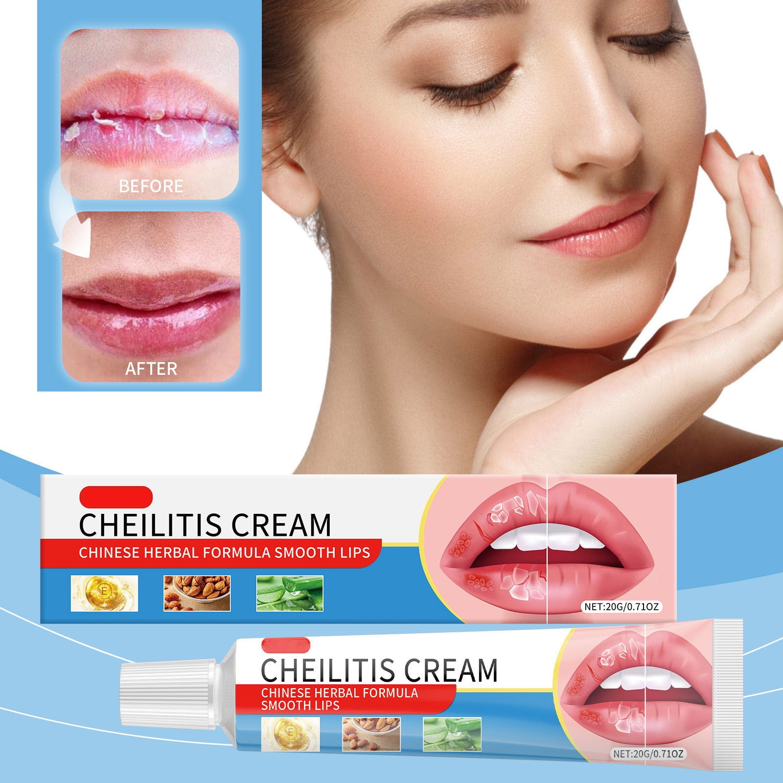 dreamlascar Lip Moisturising Balm Dry And Chapped Lip Care Nourishing ...
