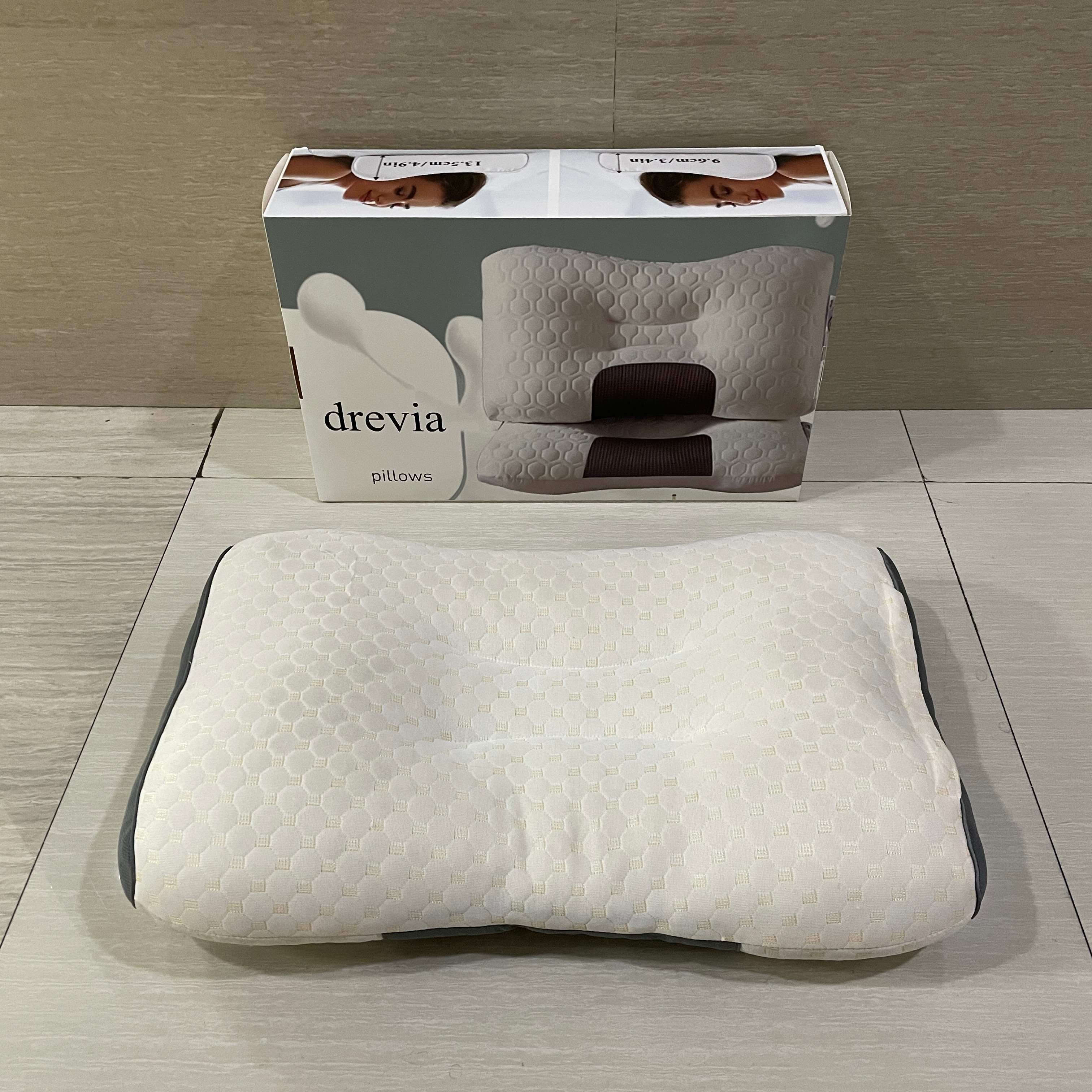 drevia Pillows,100% Natural Premium Latex Pillow,Memory Emulsion Pillow ...