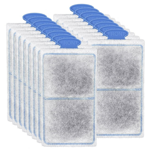 driamor 16 Pack Filter Cartridges for Top Fin PF-S, Small Fish Tank ...