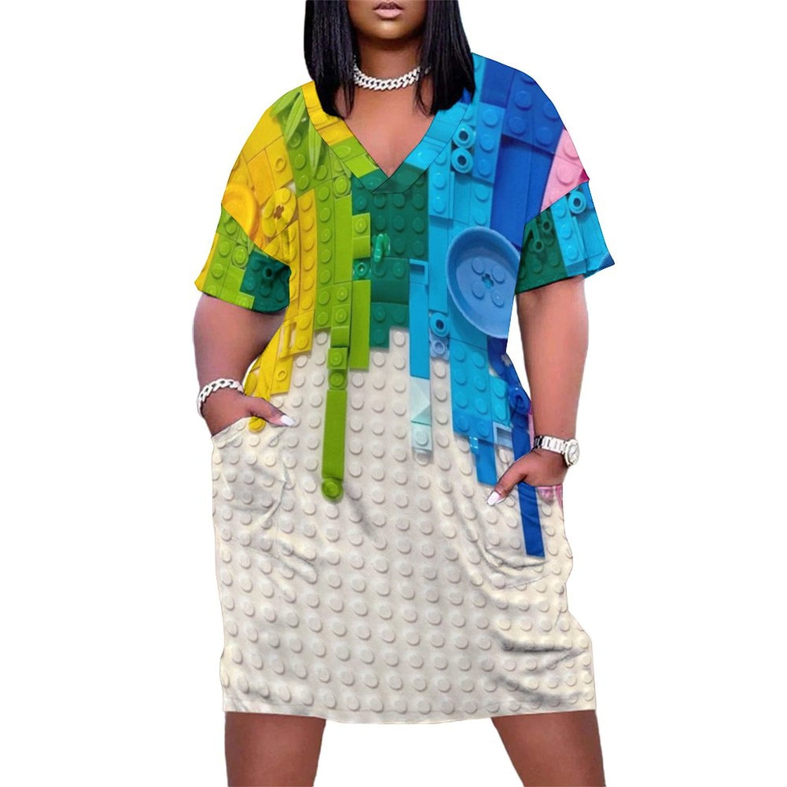 drip Loose Pocket Dress Woman clothes luxury evening dresses 2025 ...