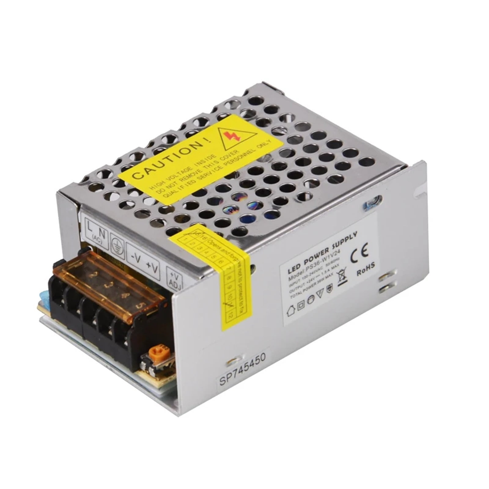 drive 24 V LED Power Supplies 36W 1.5A Switching Drivers 110V 220V AC ...