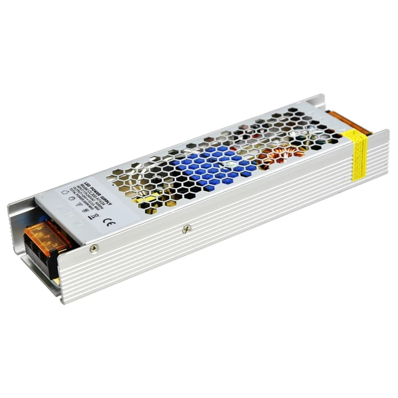 drive 24V Slim LED Power Supply Unit 300W 12A AC to DC Lighting ...