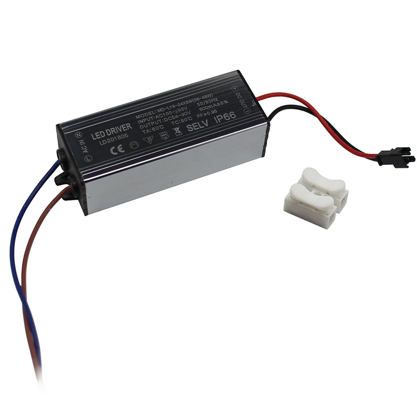 drive Aluminum IP66 24-36W LED driver 600mA AC 100-265V power supply ...