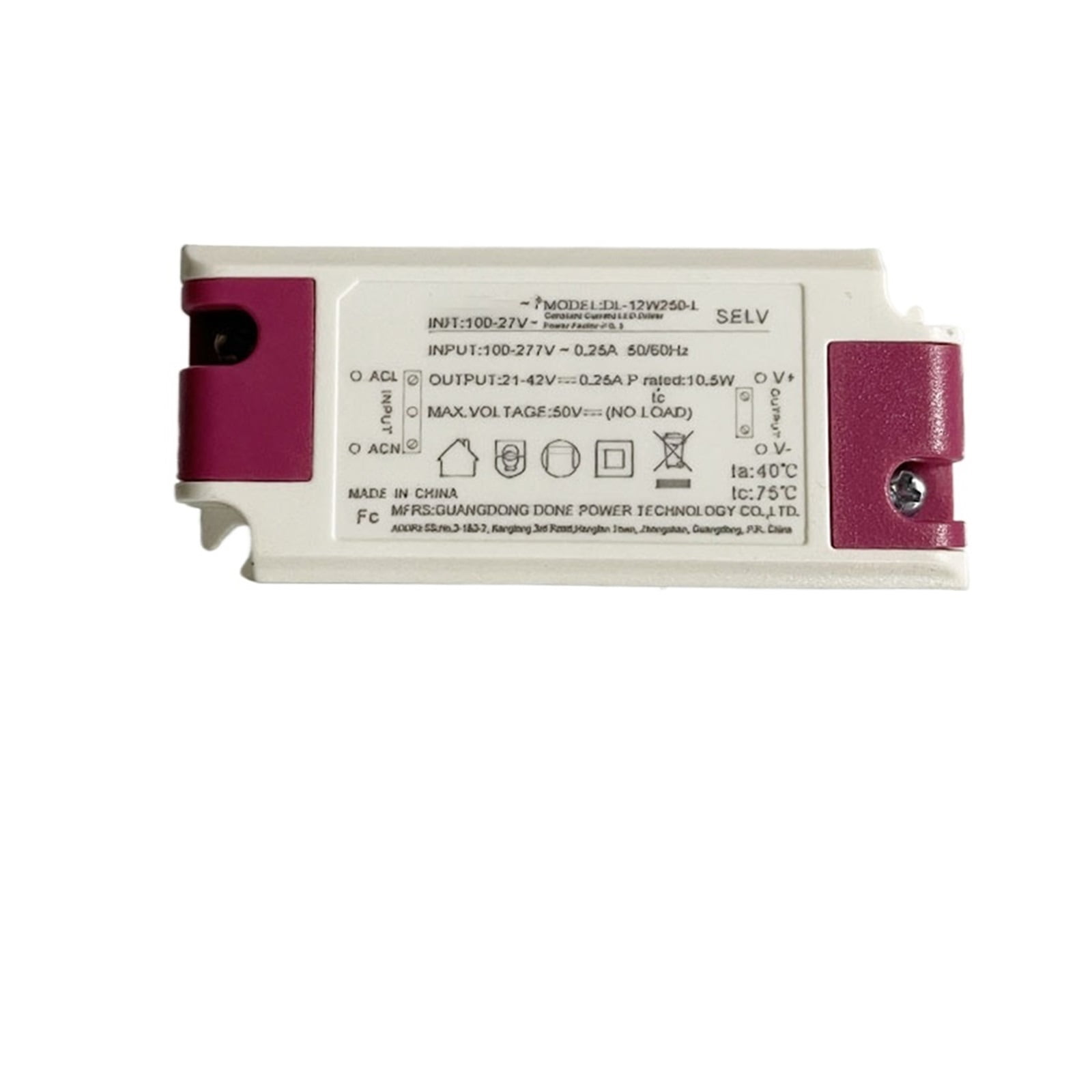 drive DL-3W300-L 3W/12W Power Driver Constant Current Ballast Barrel ...