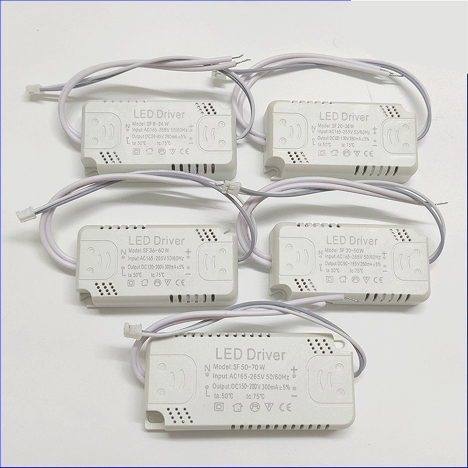 drive LED Driver Adapter For LED Lighting AC165-265V Non-Isolating Transformer For LED Ceiling ...