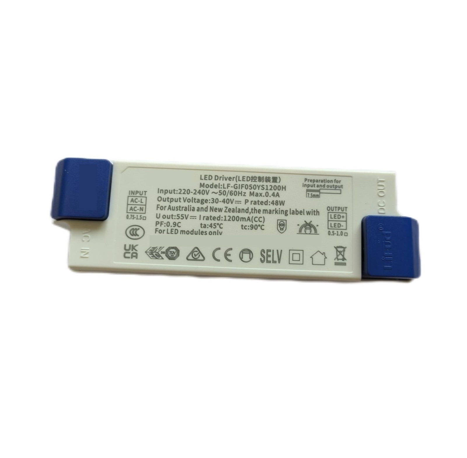drive No flicker LED Driver 48W 1200mA 30-40VDC 220-240VAC LF ...