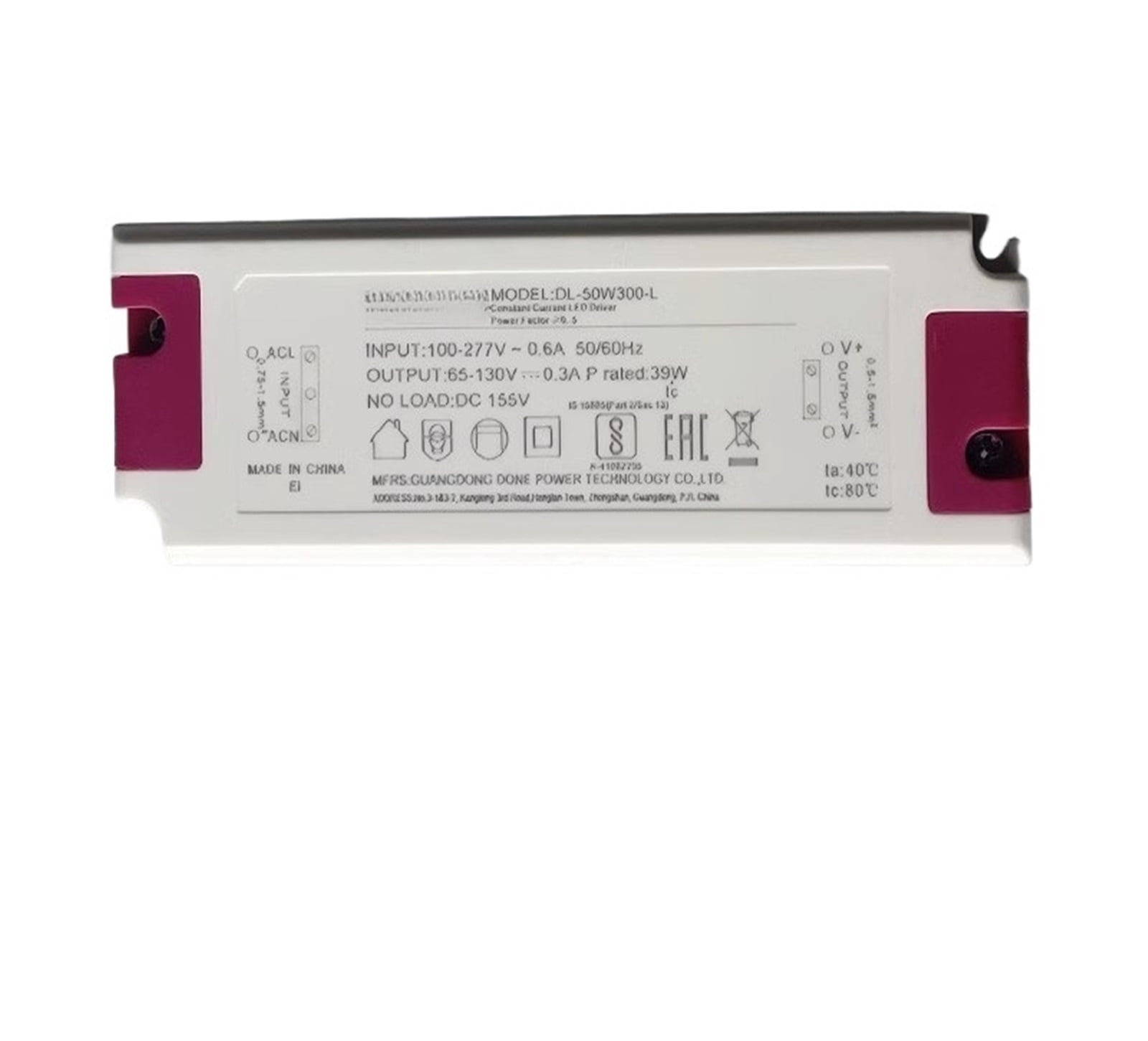 drive Power driver constant current 50W ballast tube spotlight ...