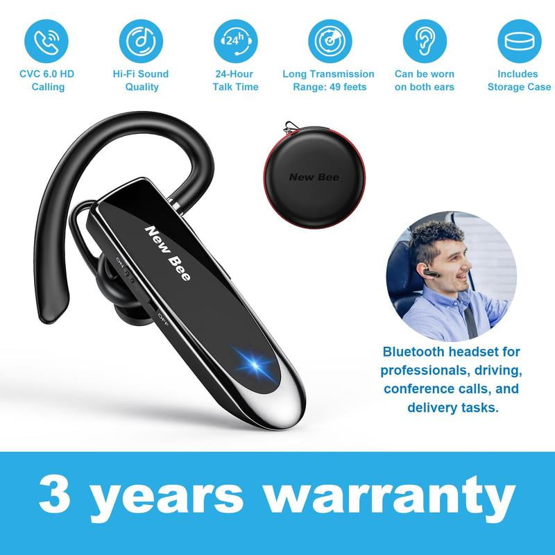 driver bluetooth headset: Dual microphone noise reduction and V5.2 ...