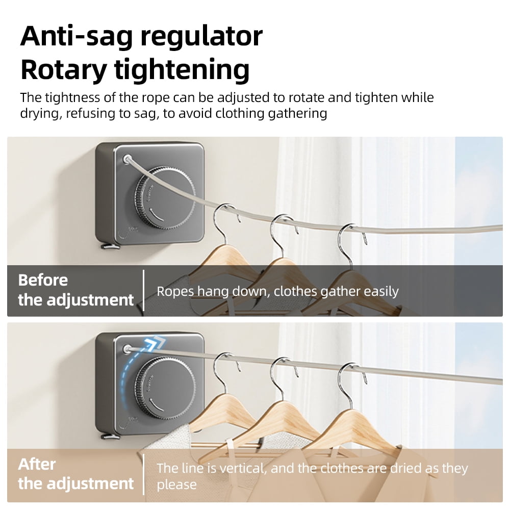 drying line,Clothesline Indoor 16 Feet Heavy Clothes Line Laundry Feet ...