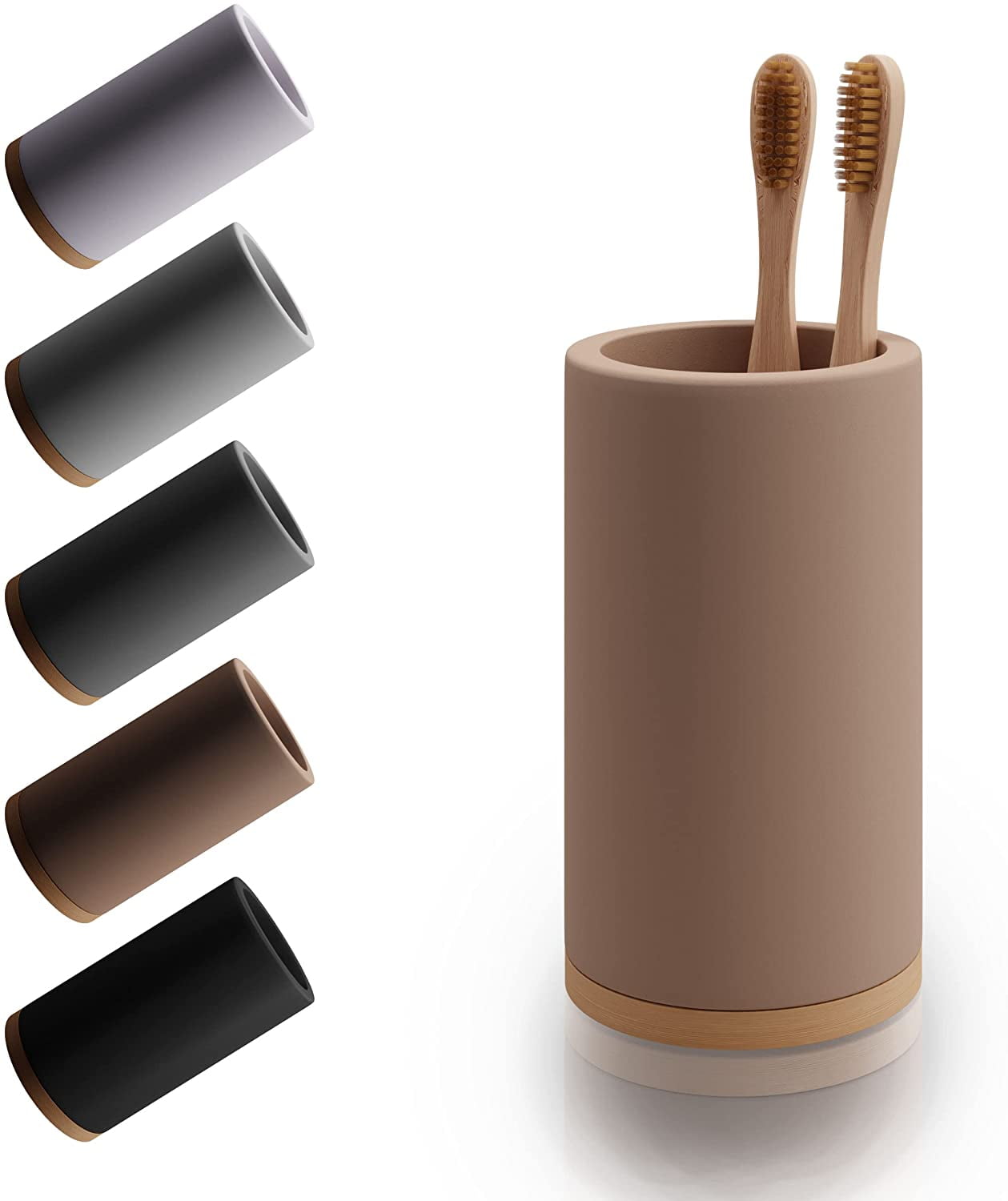 dsfghf Bamboo Toothbrush Holder Diatomite Tooth Brush Organizer ...