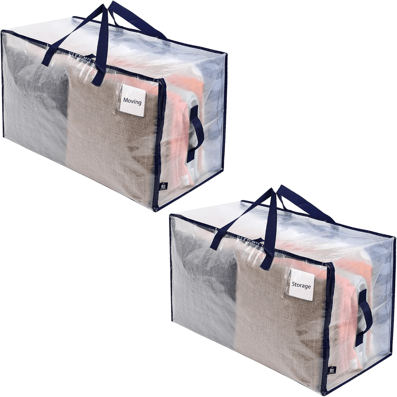 dsigs 10 Pack Moving and Storage Bags Heavy Duty Alternative to Moving ...