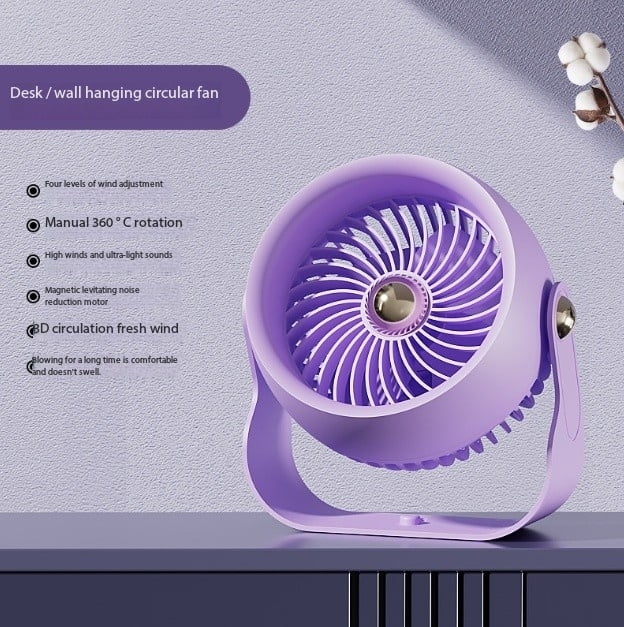 dual-purpose hanging and standing fan, air circulation duct fan ...