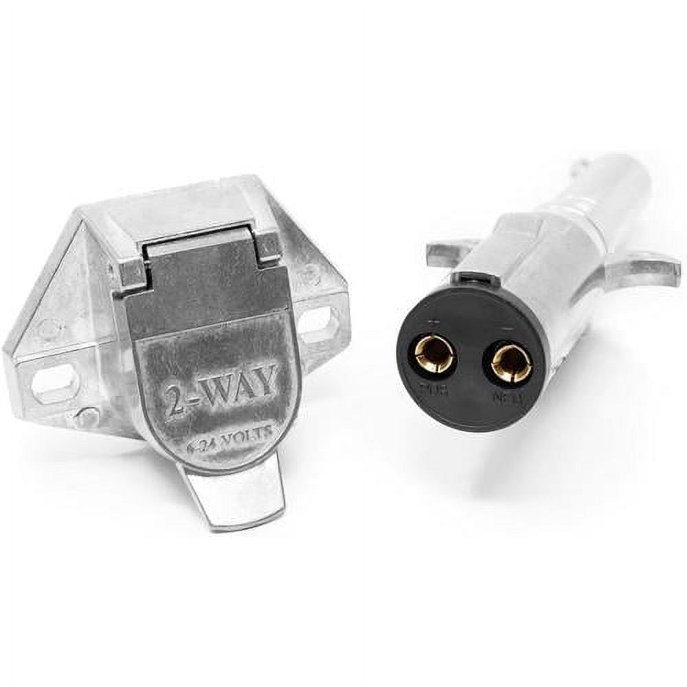 ducts 2 Way Wiring Connector Plug with Spring Guard, 200 Amp Capacity ...